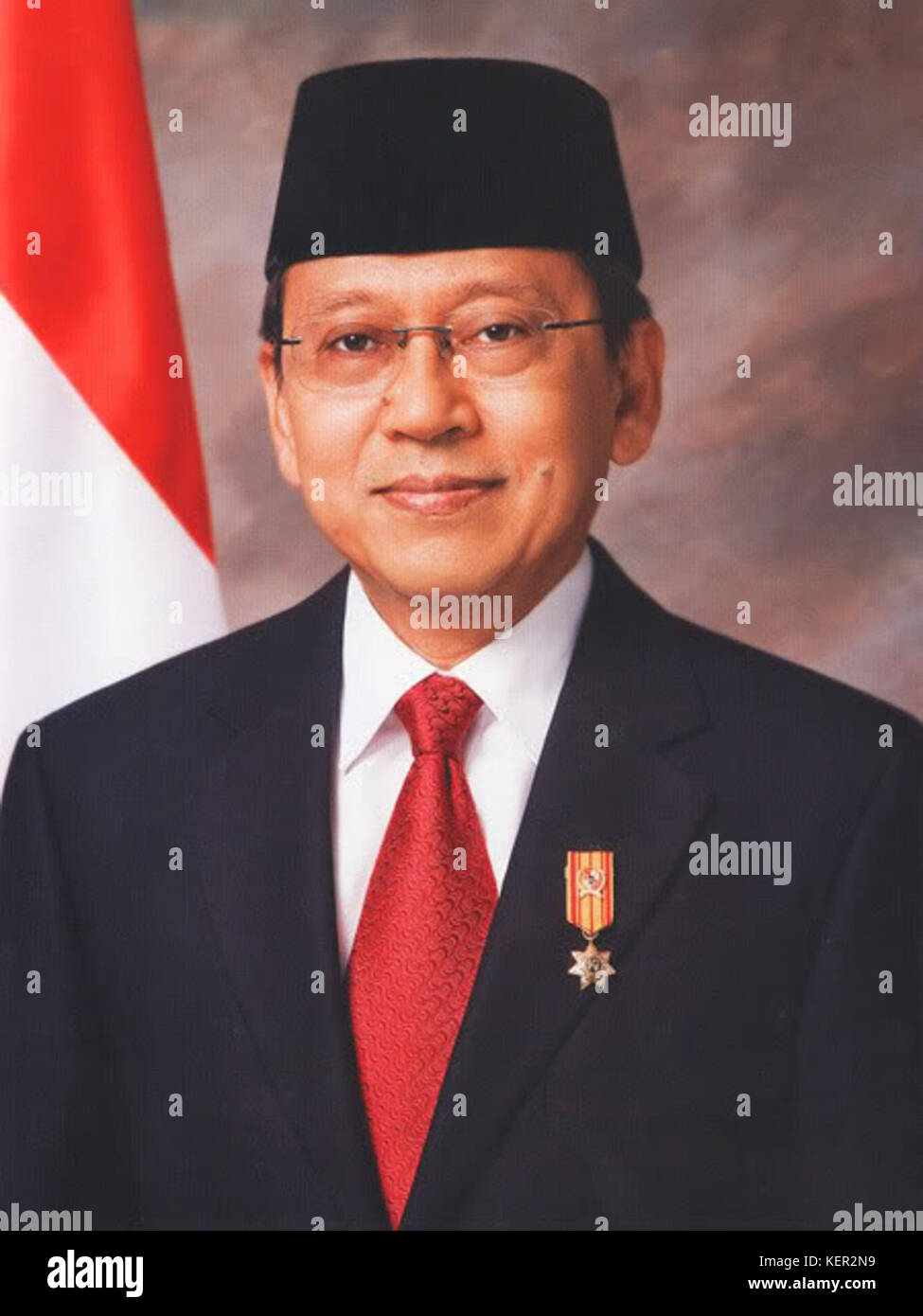 Boediono official portrait Stock Photo - Alamy