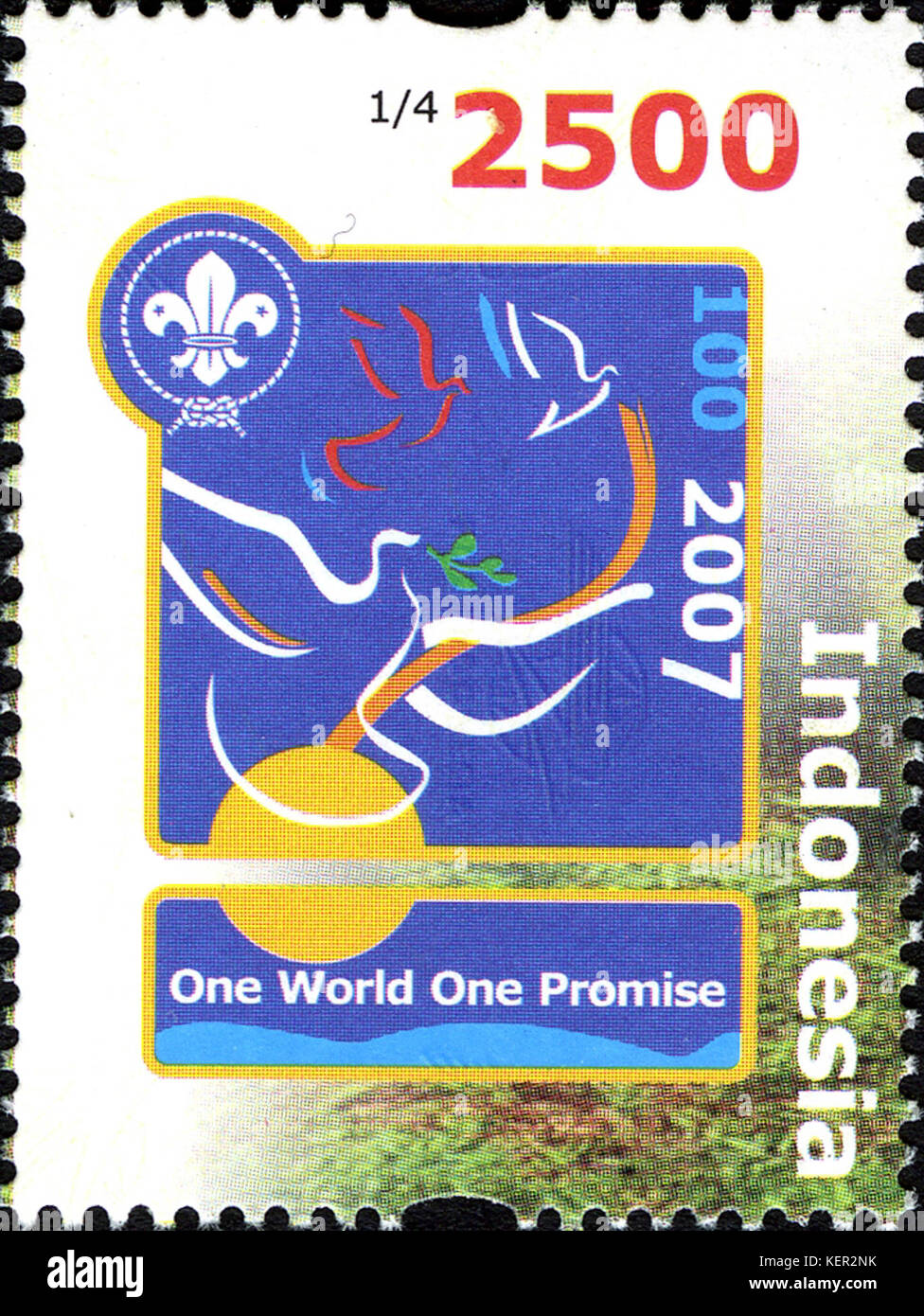 Stamps of Indonesia, 038 07 Stock Photo - Alamy