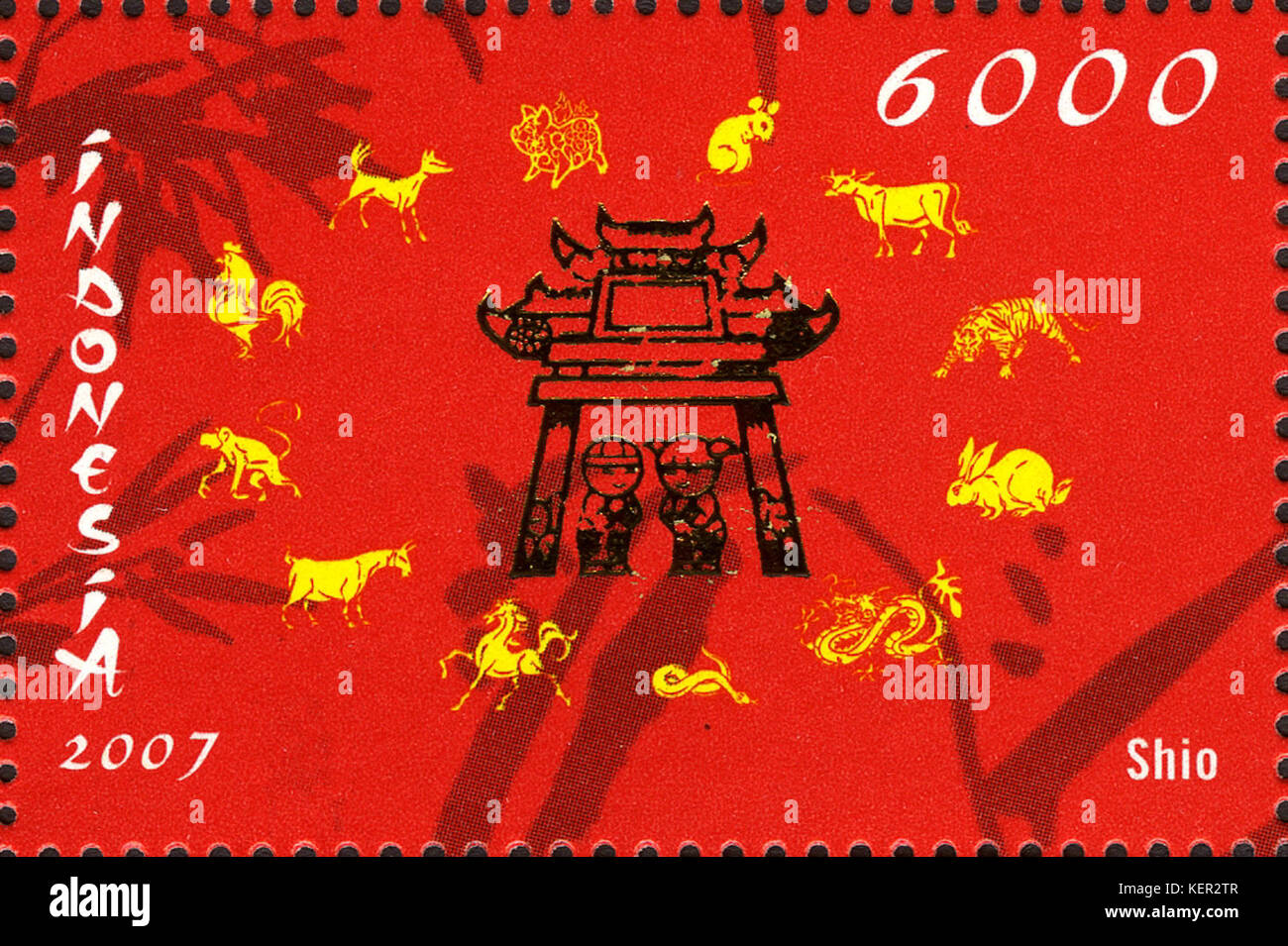 A collection of Indonesian stamps, showcasing the designs and themes of ...