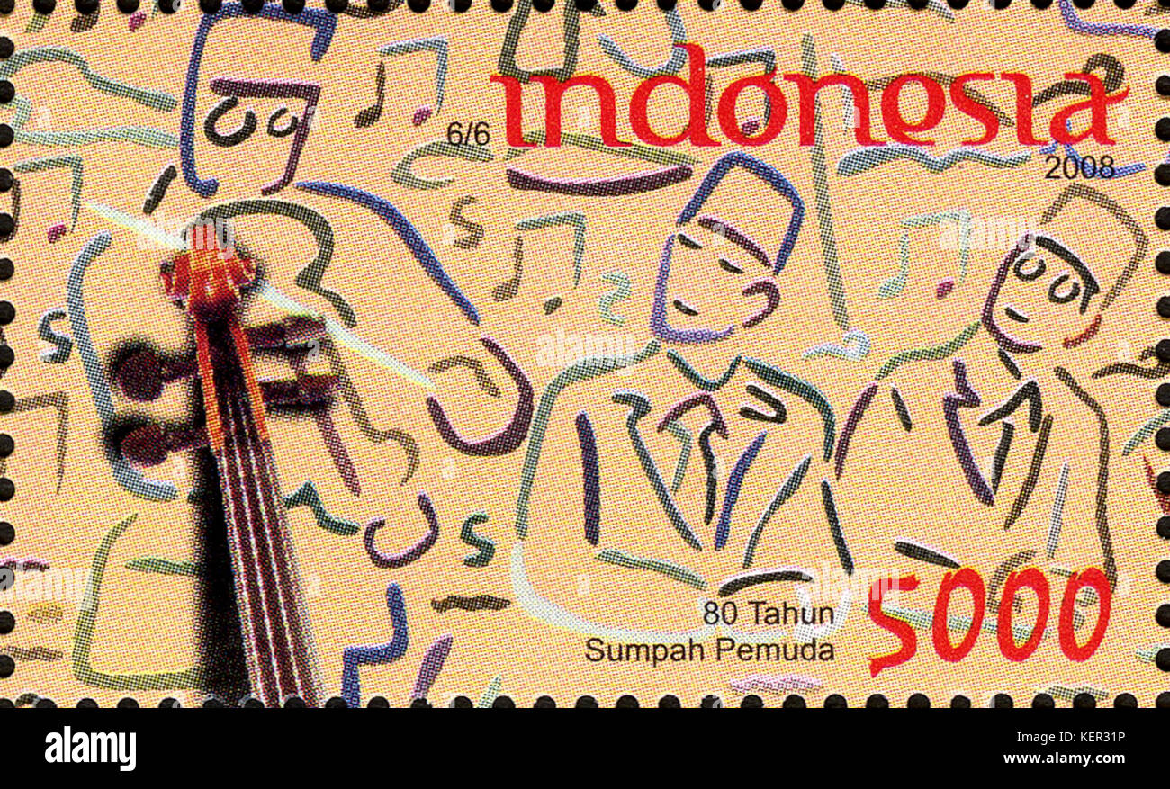 This image displays the stamps of Indonesia, featuring designs unique ...