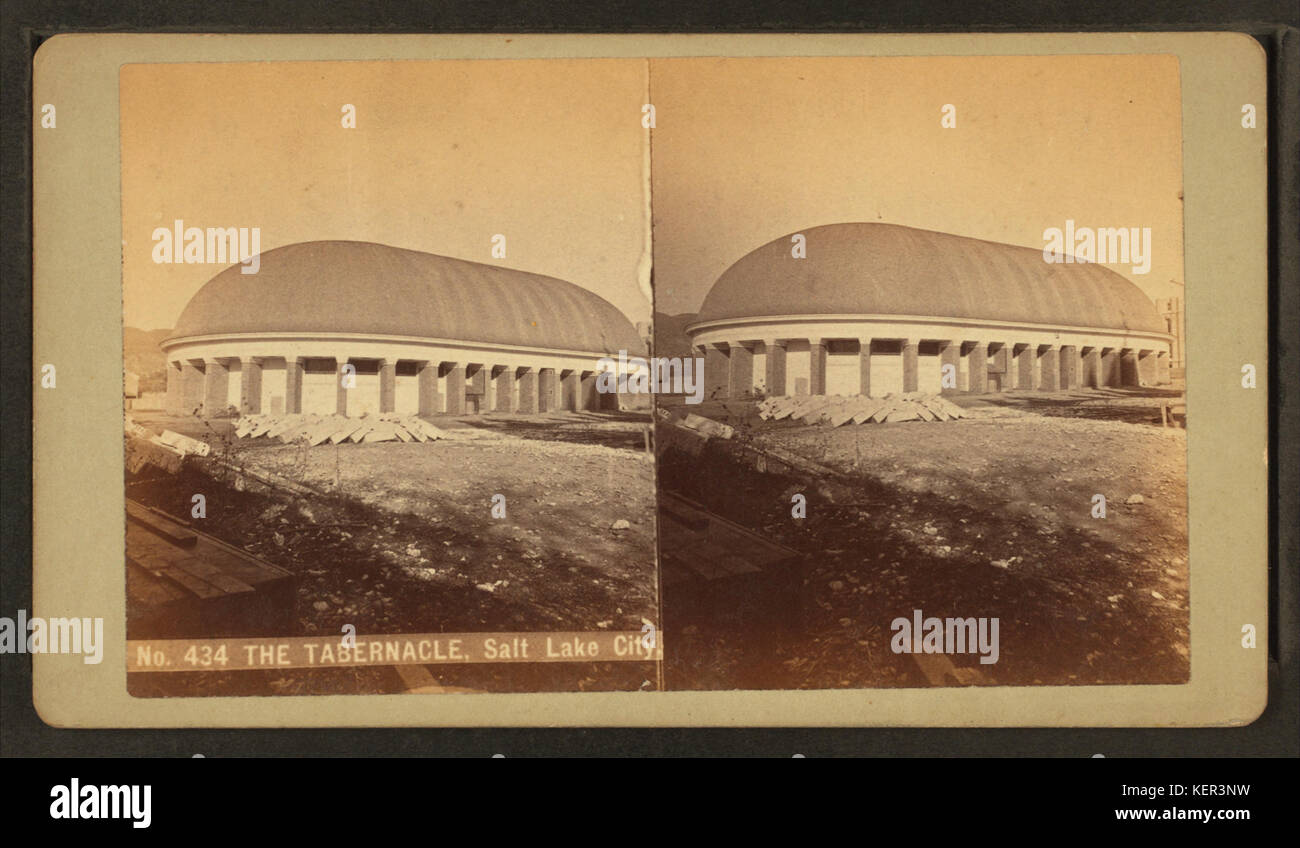 The Tabernacle, Salt Lake City, by Weitfle, Charles, 1836 1921 Stock ...