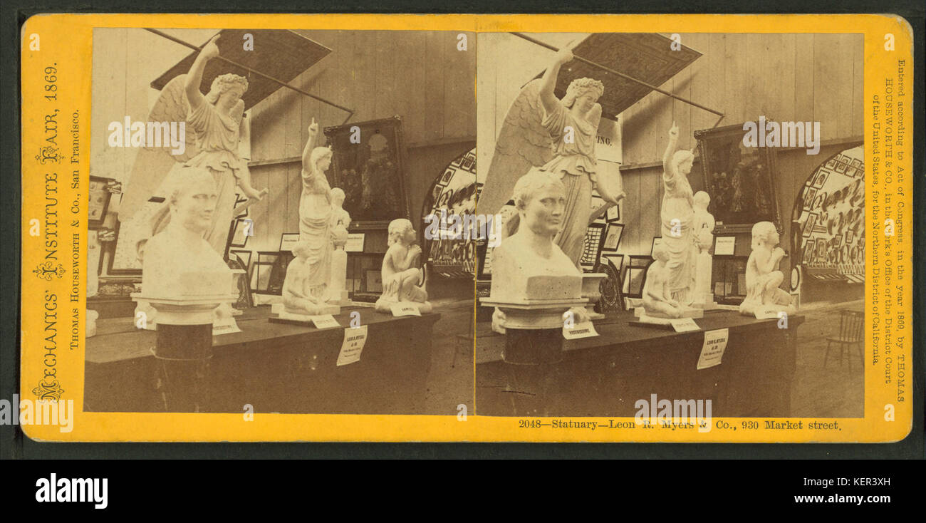 Statuary, Leon R. Myers & Co., 930 Market Street, from Robert N. Dennis ...