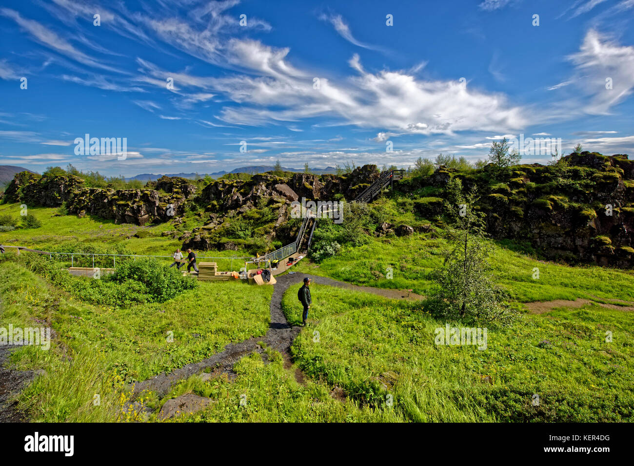 The Great Rift is a fissure created by the movement of the European and ...