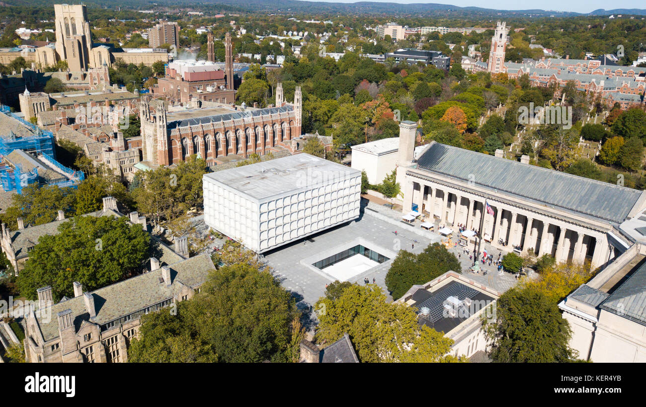Yale Beinecke Rare Book and Manuscript Library, in Hewitt Quadrangle ...