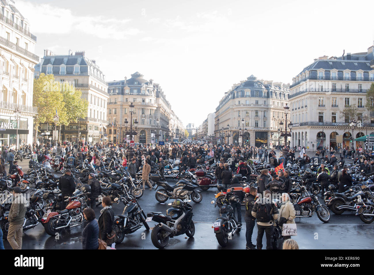 Motards hi-res stock photography and images - Alamy