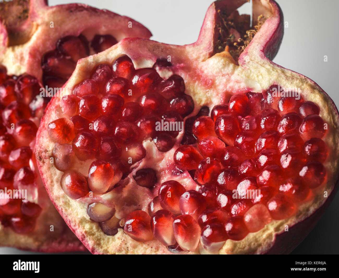 Inside of pomegranate hi-res stock photography and images - Alamy