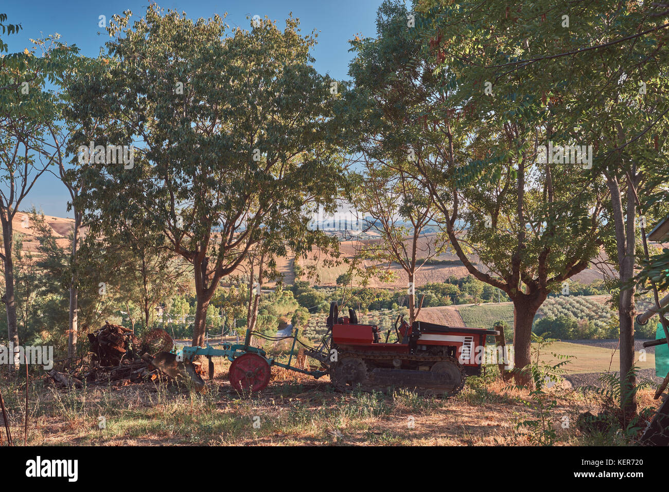 Tractor agricultural work in hi-res stock photography and images - Alamy