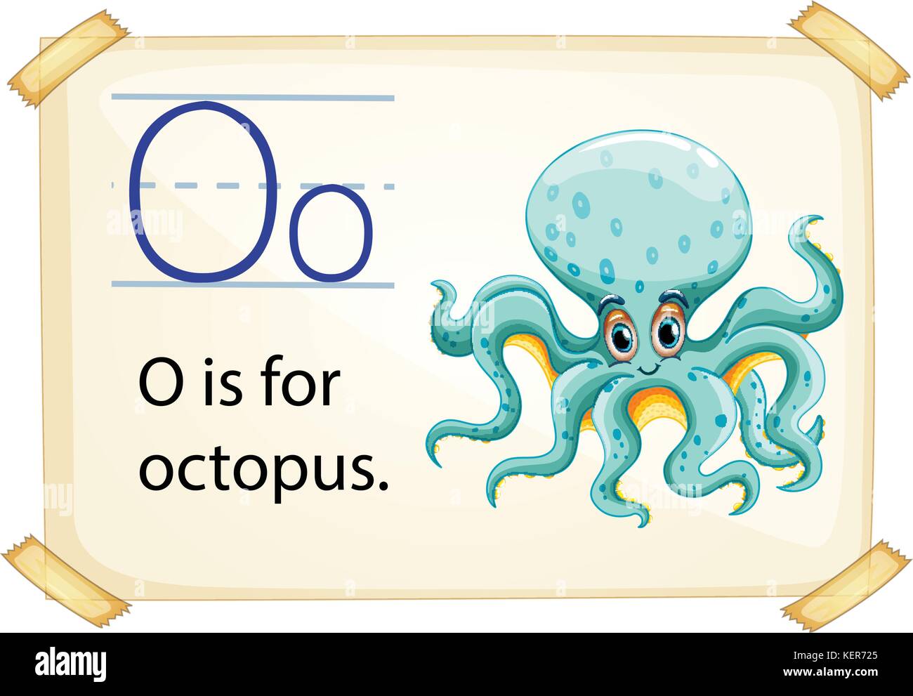 Poster of an alphabet O Stock Vector Image & Art - Alamy