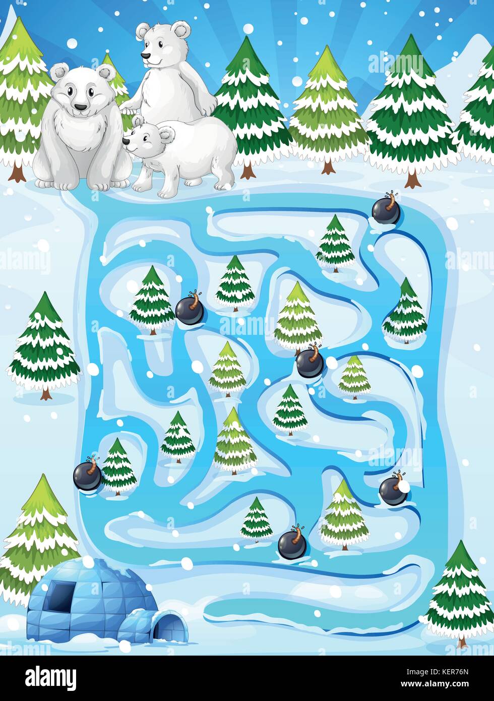 Board game maze hi-res stock photography and images - Alamy