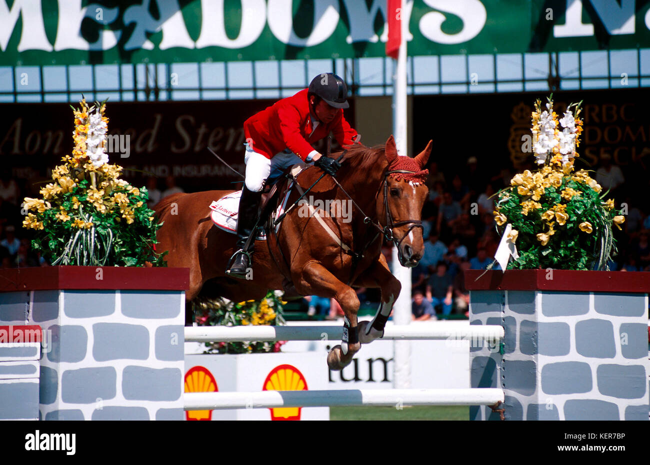 'The National' Spruce Meadows June 2000, John Pearce (CAN) riding Jamco ...