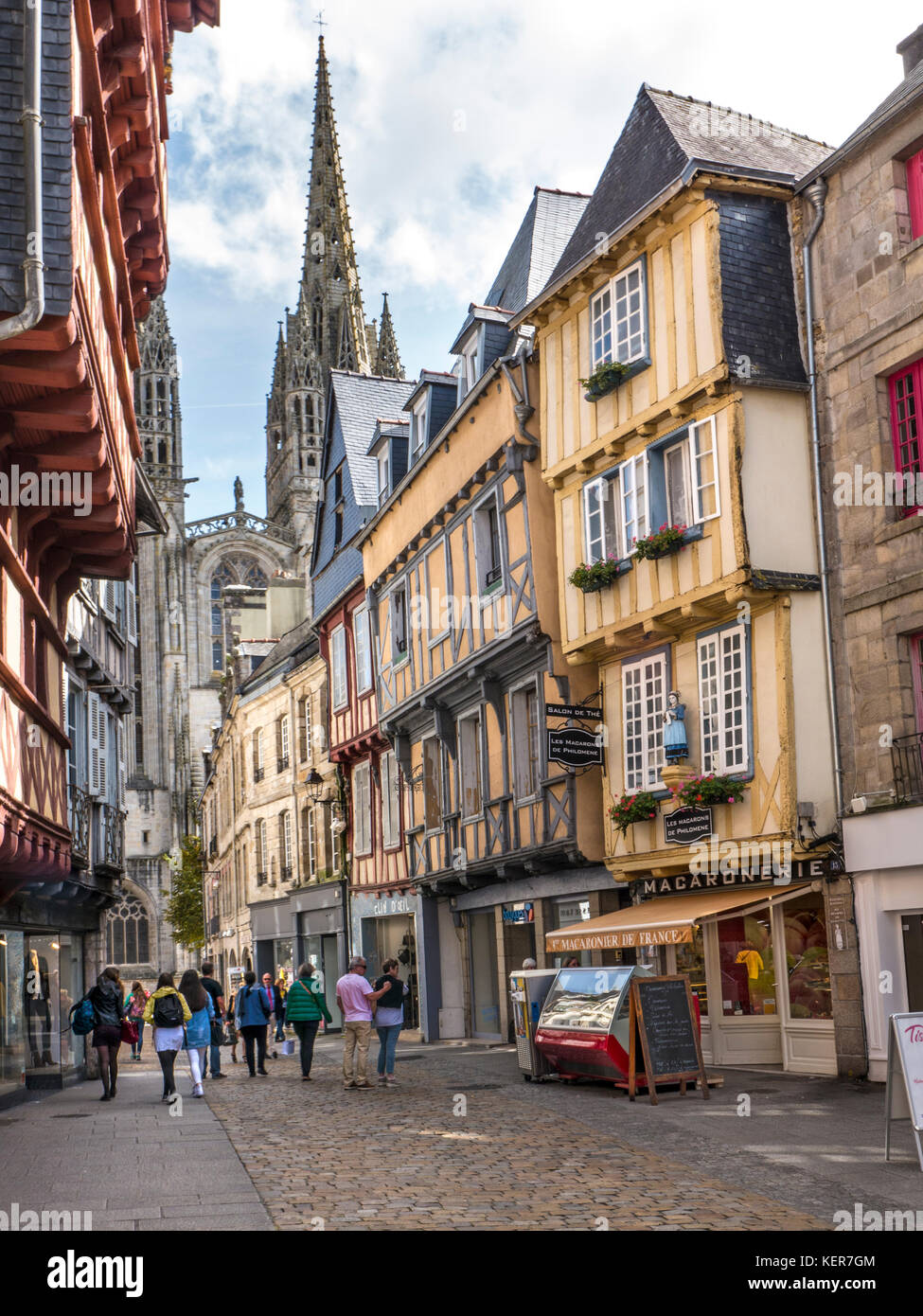 Quimper Shopping Centre High Resolution Stock Photography and Images ...