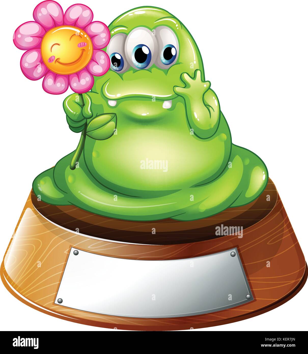 Smiling pink wood background Stock Vector Images - Alamy