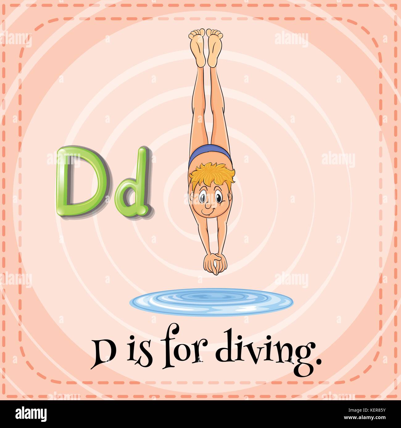 Diving School Vector Vectors High Resolution Stock Photography and ...