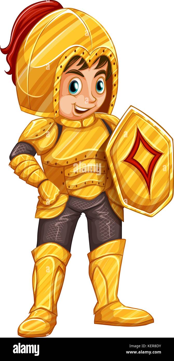 Alone knight Stock Vector Images - Alamy