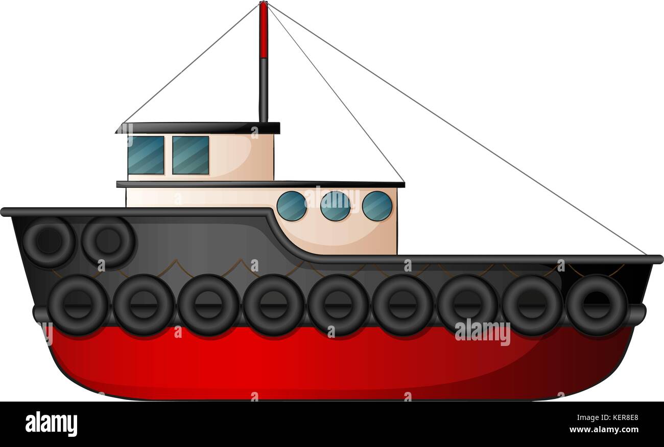 A one boat Stock Vector Images - Alamy