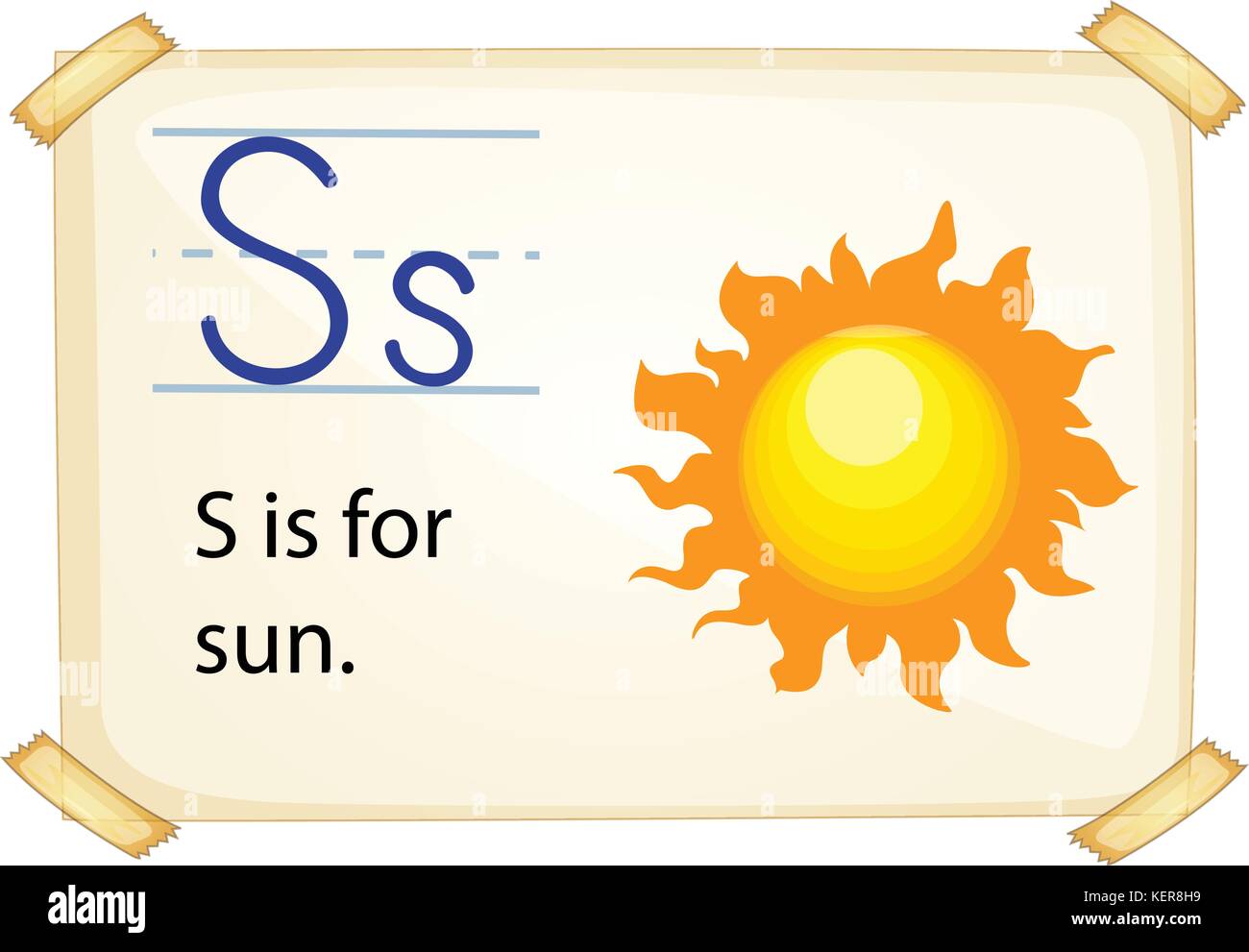 Poster of an alphabet S Stock Vector Image & Art - Alamy