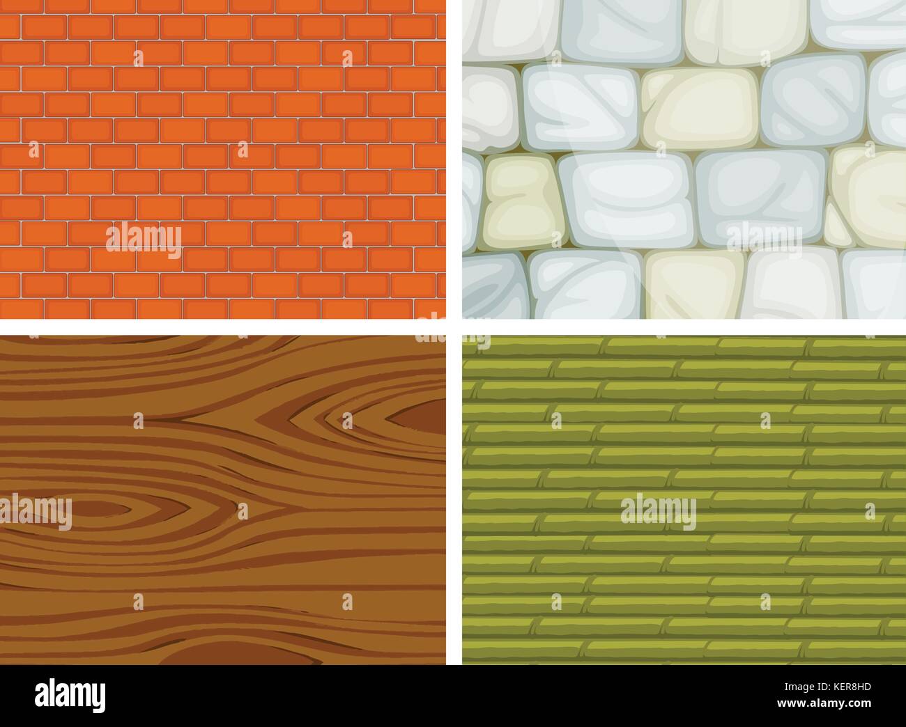 Illustration of the different textures Stock Vector Image & Art - Alamy