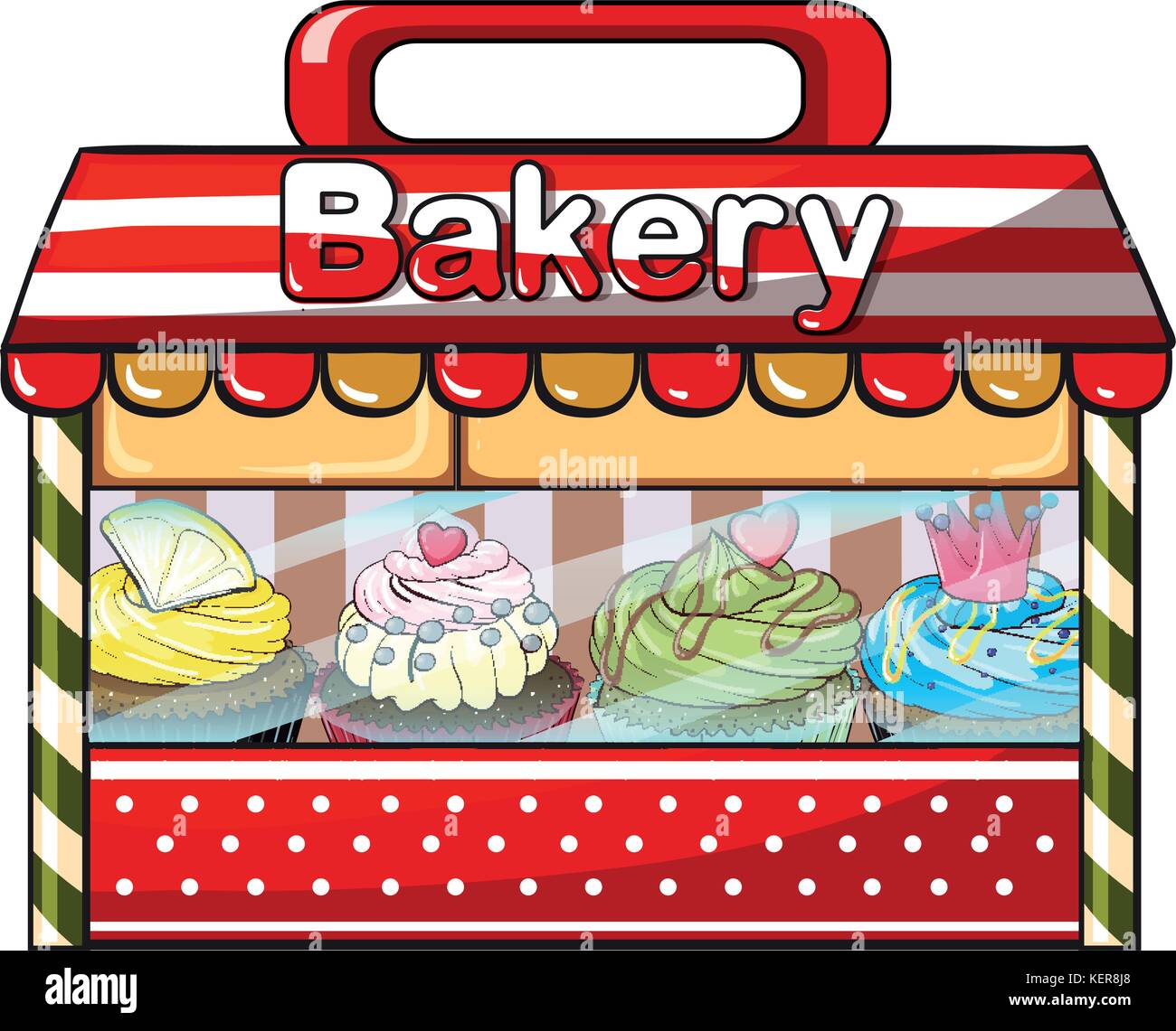 Bakery Storefront Clipart