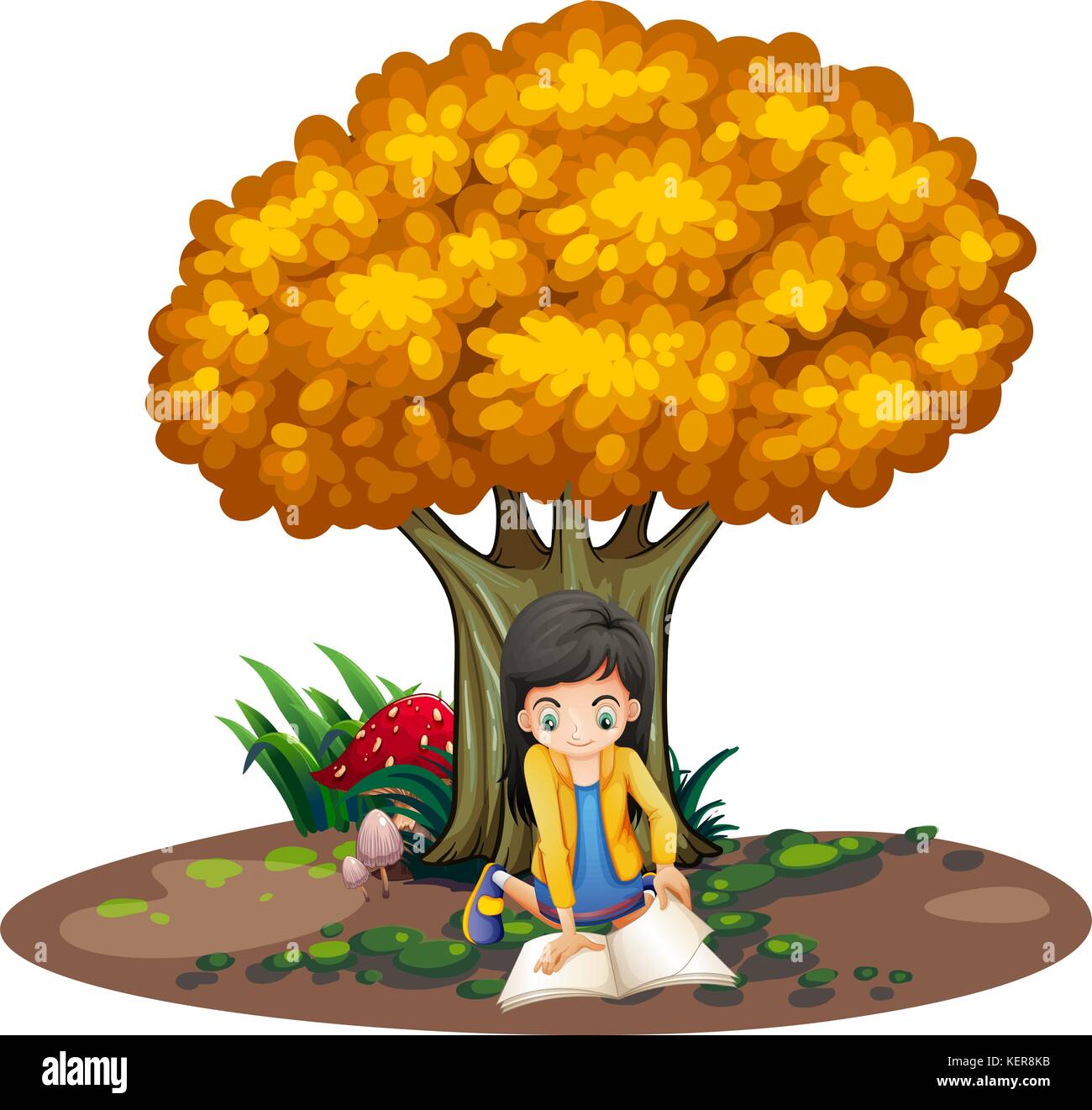 Under The Tree Clipart