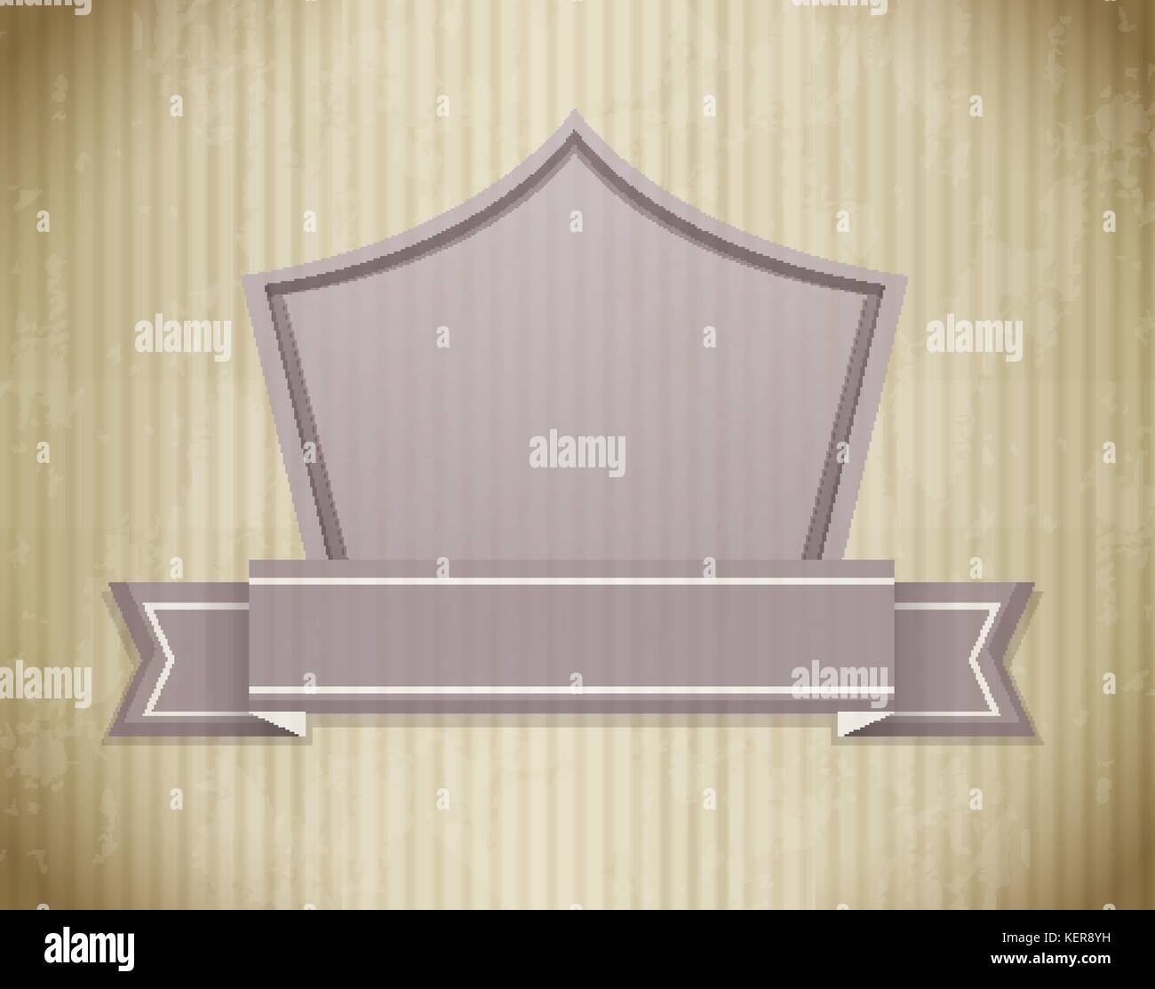 An empty cardboard template Stock Vector Image & Art - Alamy