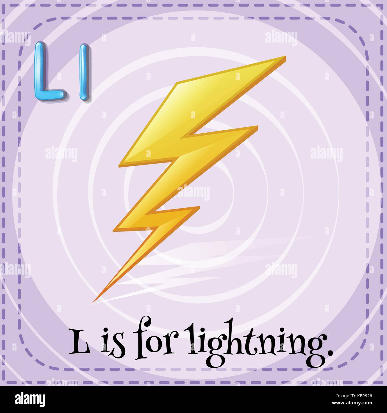 Light writing words Stock Vector Images - Alamy