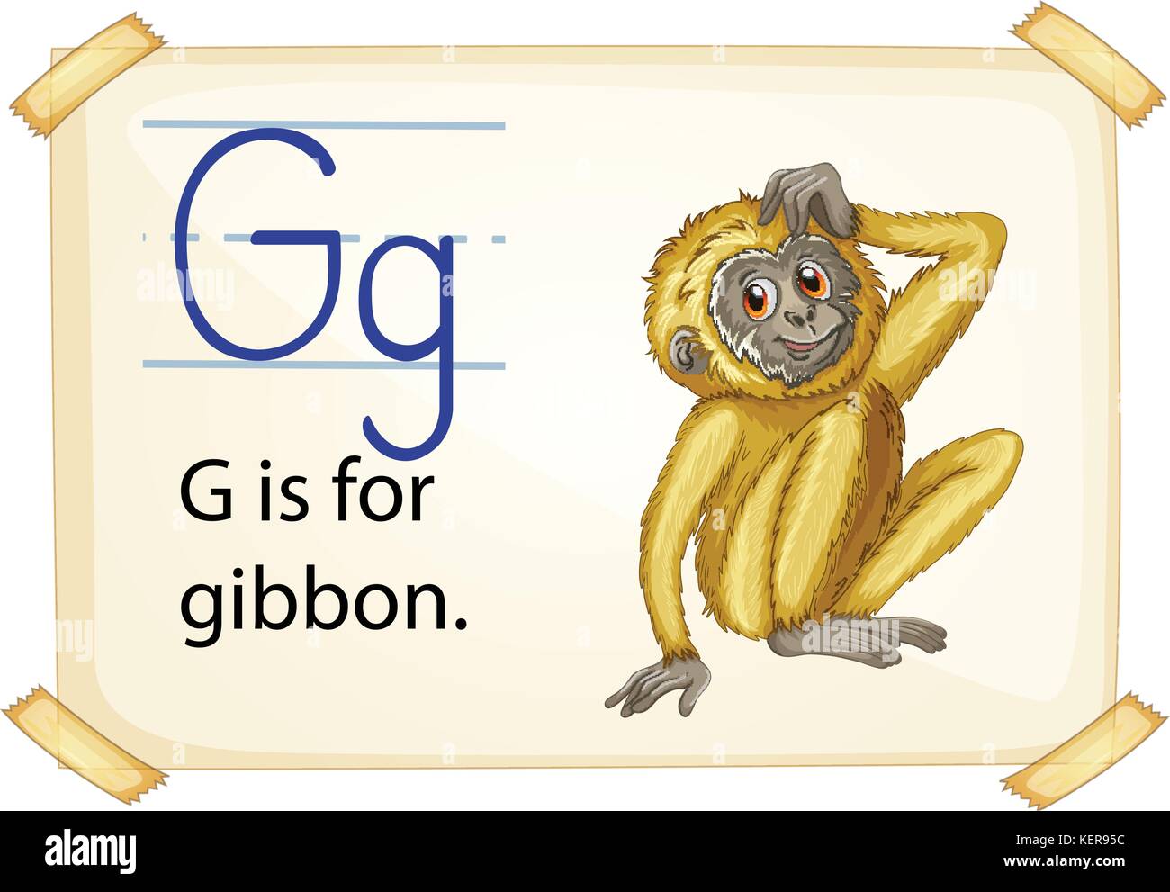 Poster of an alphabet G Stock Vector Image & Art - Alamy
