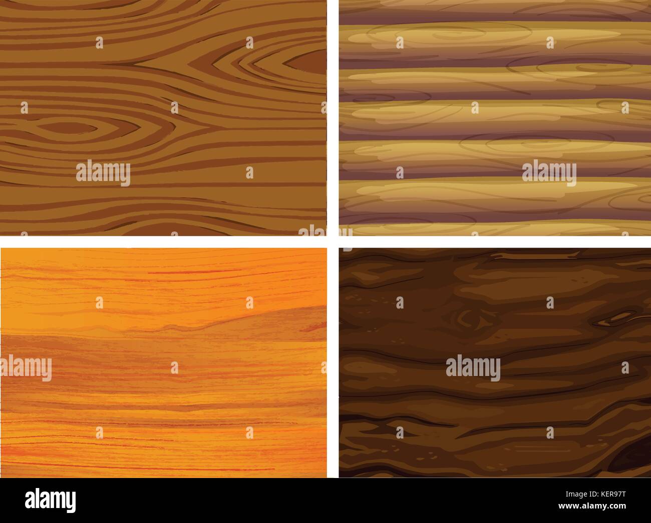 Illustration of wood patterns Stock Vector Image & Art - Alamy