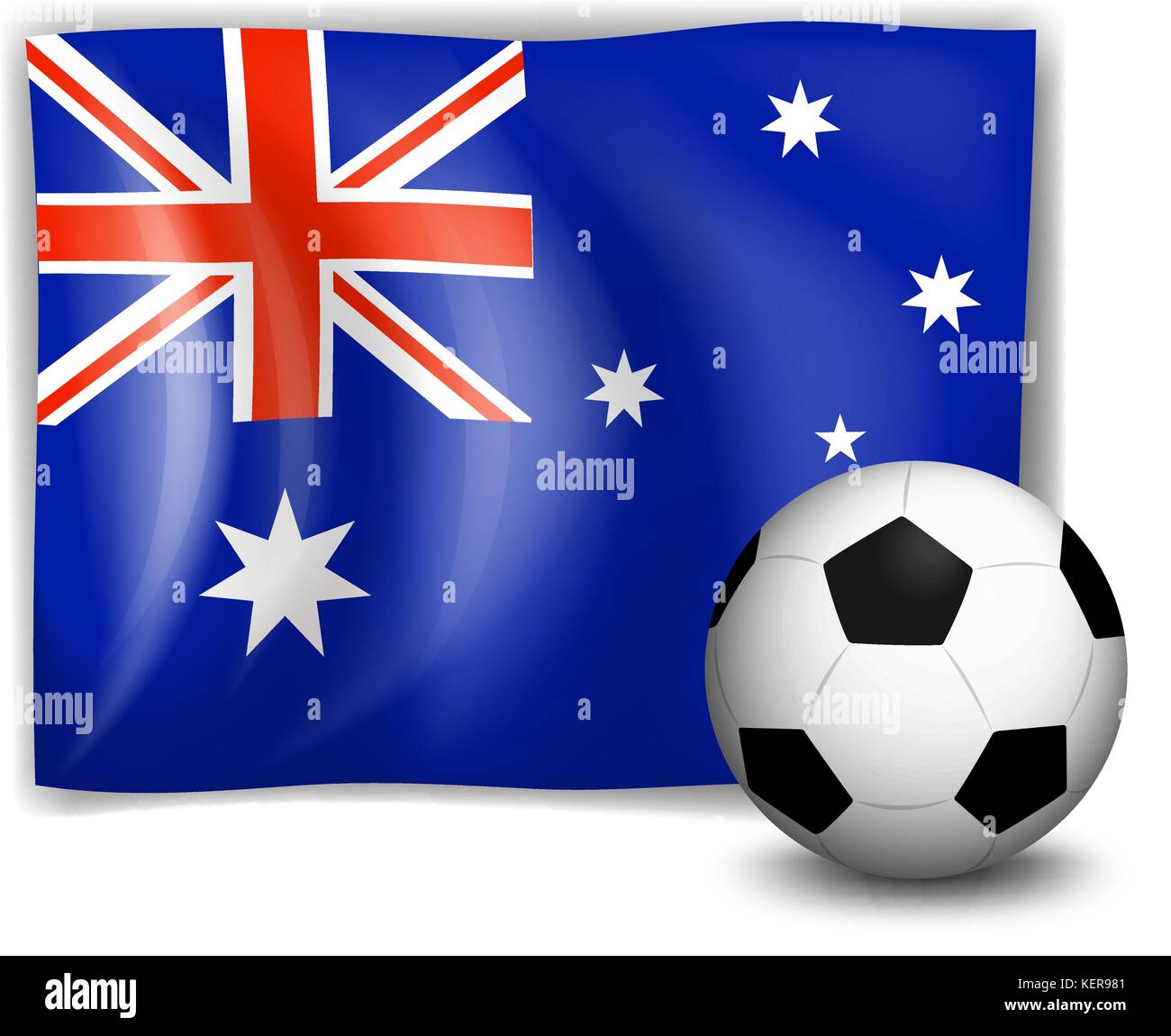 Australian football vector hi-res stock photography and images - Alamy