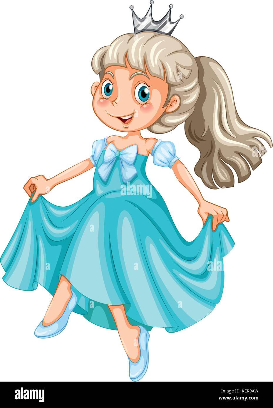 Princess outfit Stock Vector Images - Alamy