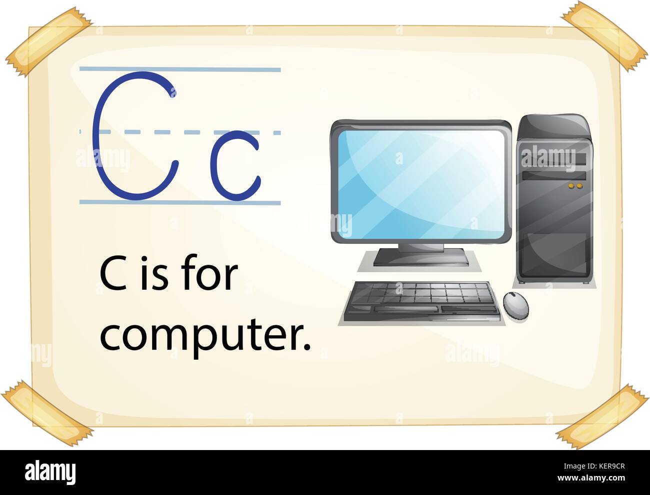 Poster of an alphabet C Stock Vector Image & Art - Alamy