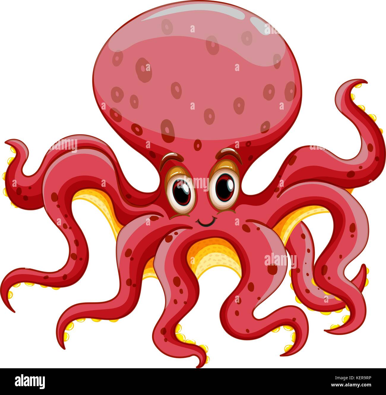 Octopus legs Stock Vector Images - Alamy