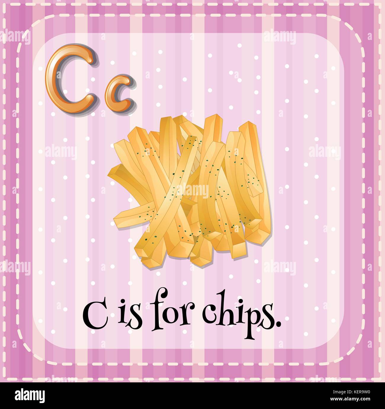 Chips Spelling Words High Resolution Stock Photography and Images - Alamy