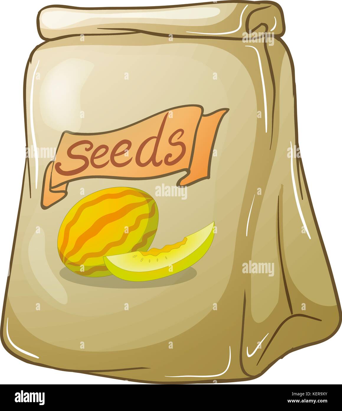 Watermelon Seed Packet Clip Art
