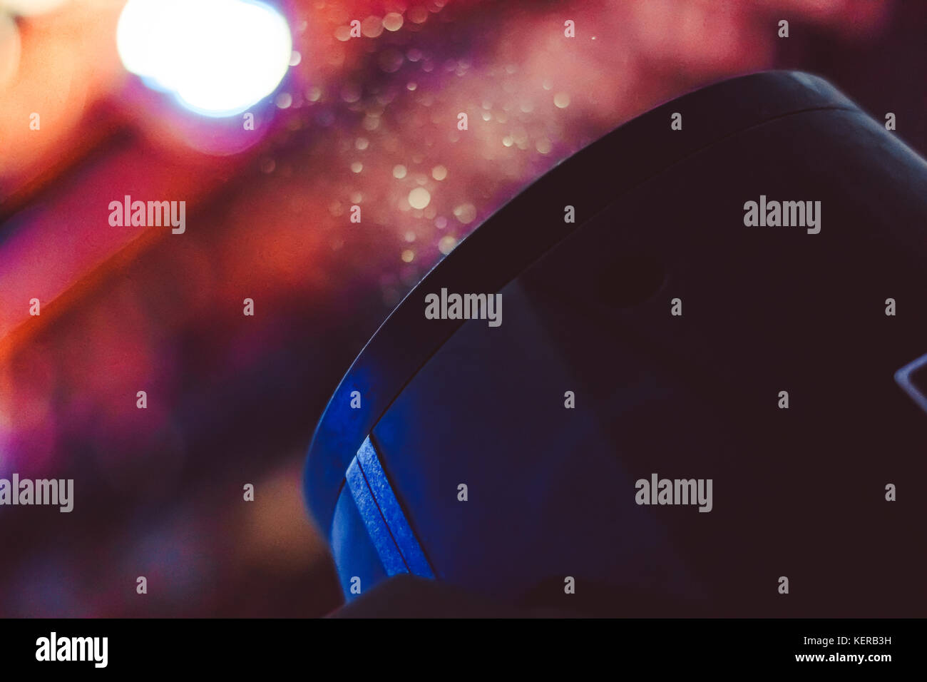 dust in the beam of light Stock Photo - Alamy