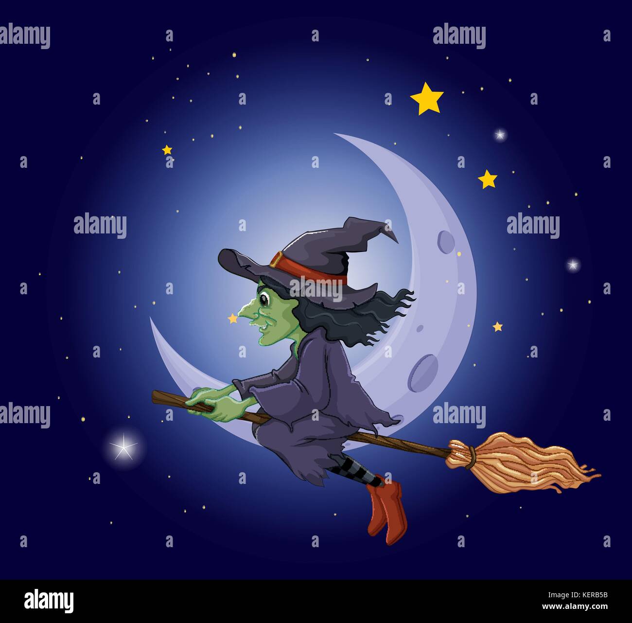Witch Riding High Resolution Stock Photography and Images - Alamy