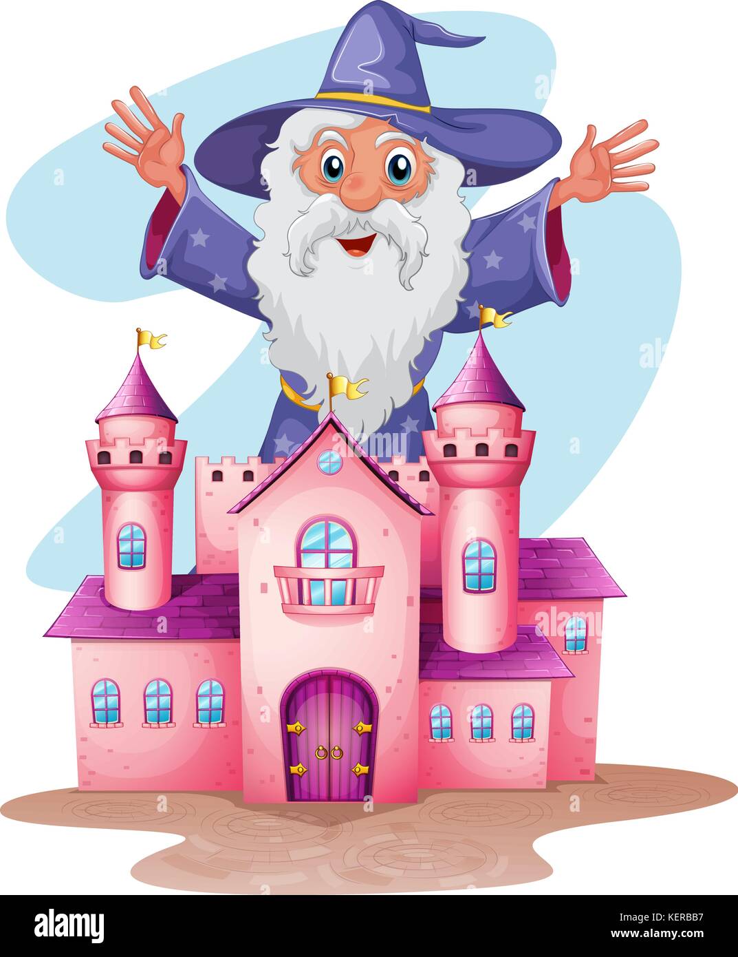 The queen pink hat Stock Vector Images - Alamy