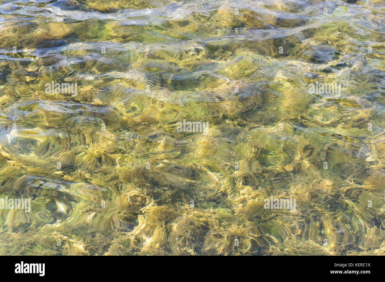 texture of water in tiled pool, fountain. background, nature Stock ...