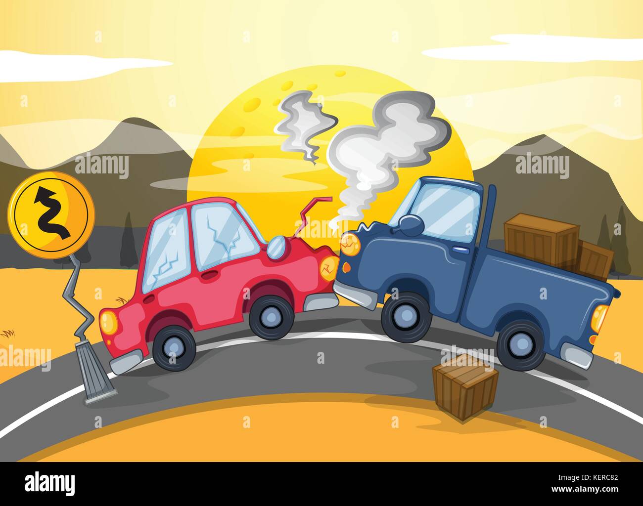 Bumping cars hi-res stock photography and images - Alamy