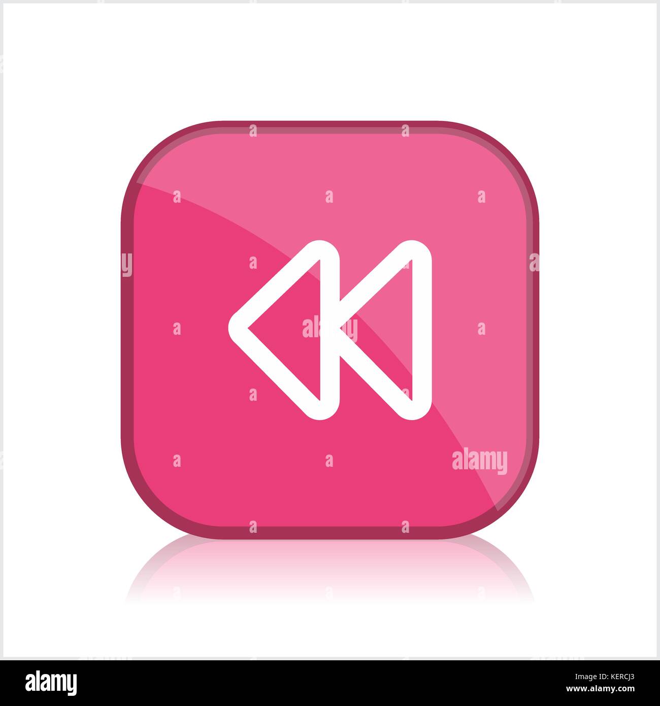 Web Button "Rewind Stock Photo - Alamy