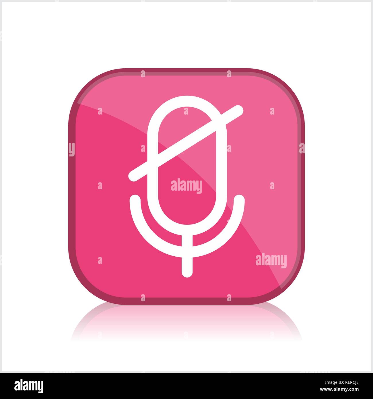 Web Button "Microphone Stock Photo - Alamy