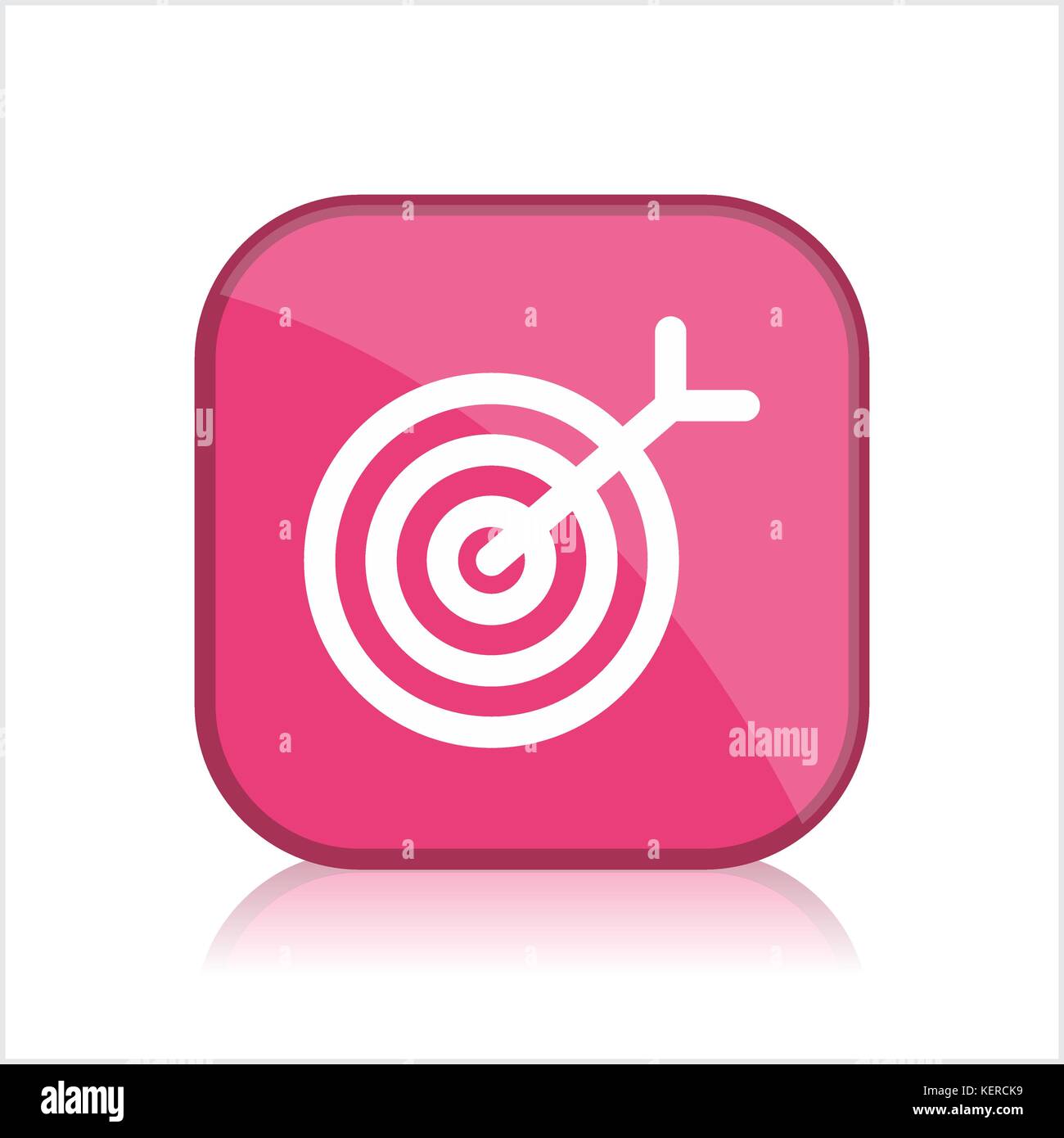 Web Button "Target Stock Photo - Alamy