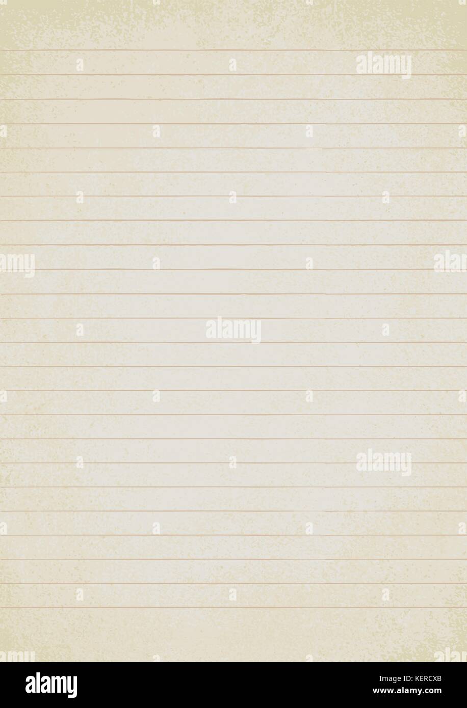 Vintage Lined Paper Background