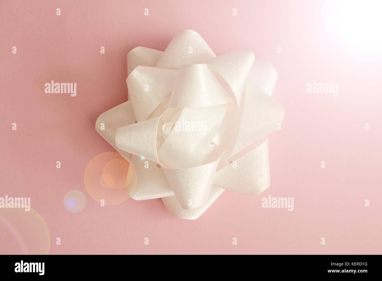 A studio photo of a gift wrapped present Stock Photo - Alamy