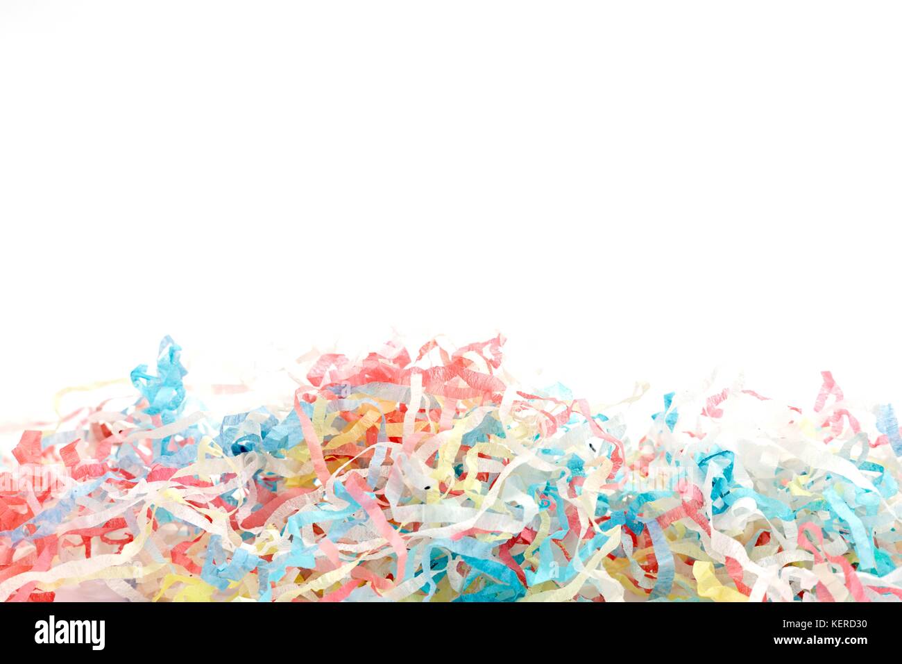 A studio photo of colorful streamers Stock Photo - Alamy