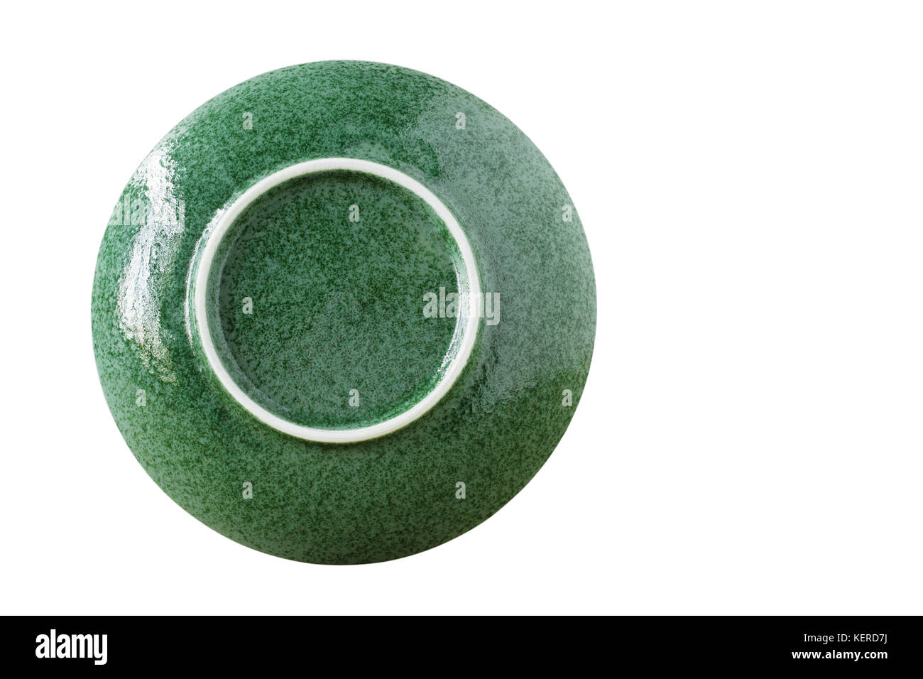 Empty light green plate Cut Out Stock Images & Pictures - Alamy