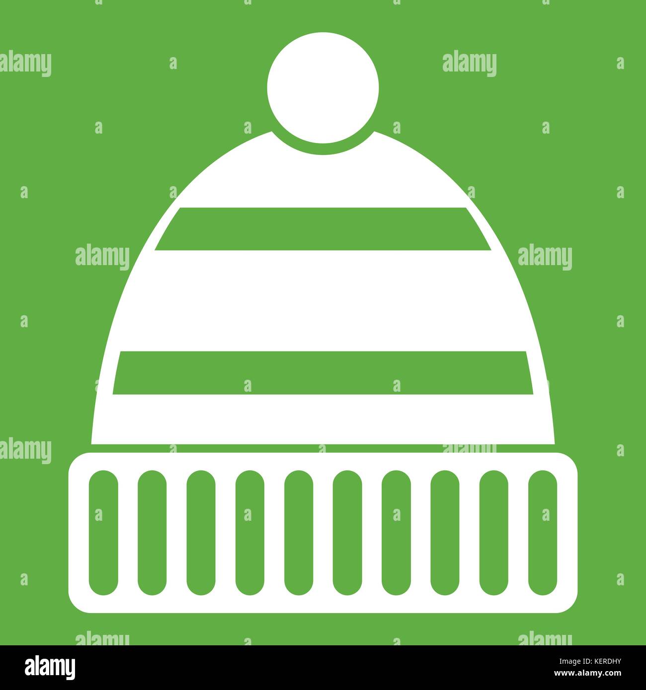 Hat icon green Stock Vector Image & Art - Alamy