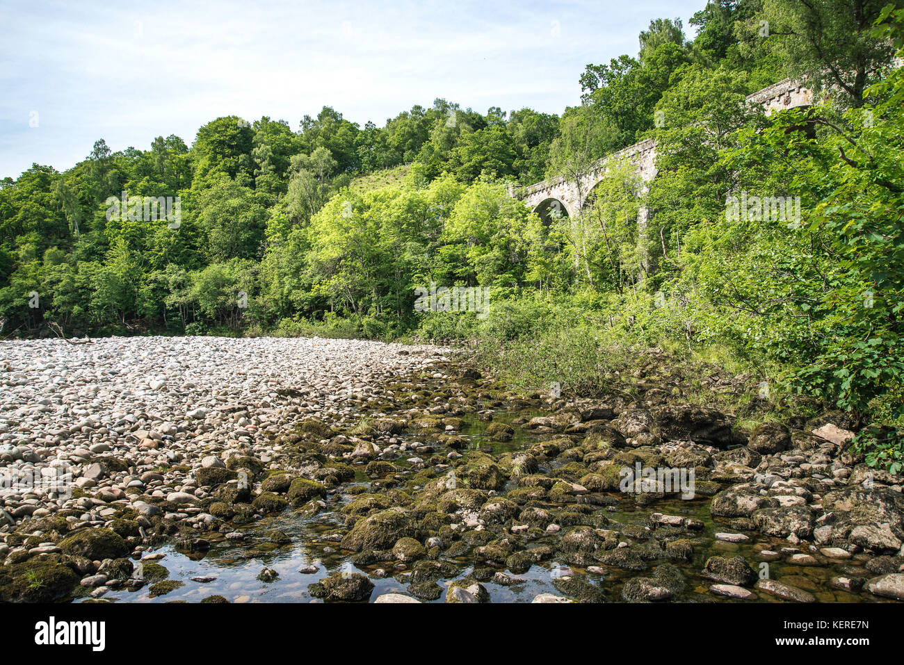 views of River Tummel Stock Photo - Alamy