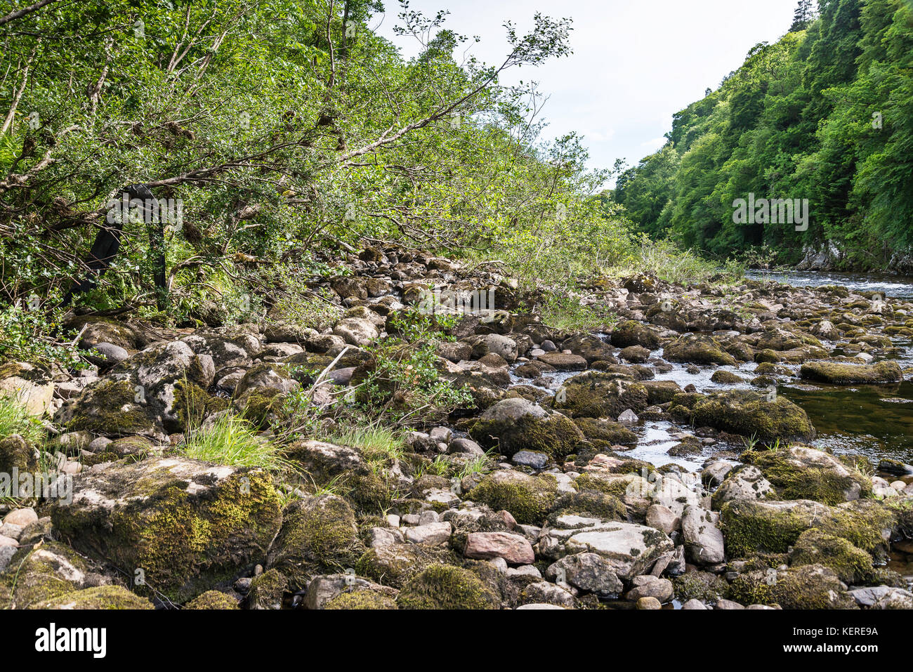 views of River Tummel Stock Photo - Alamy