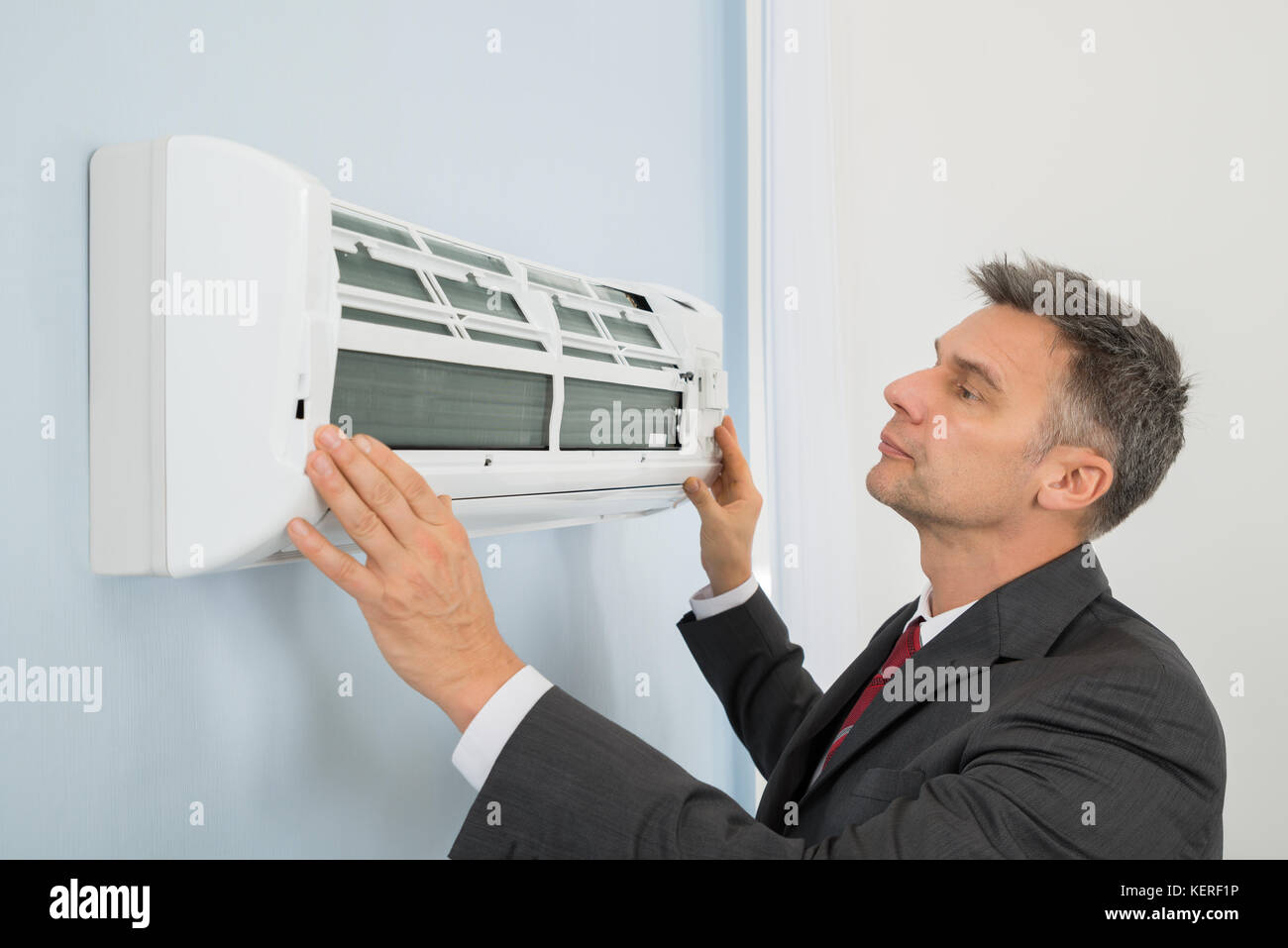 Air conditioner office hi-res stock photography and images - Alamy