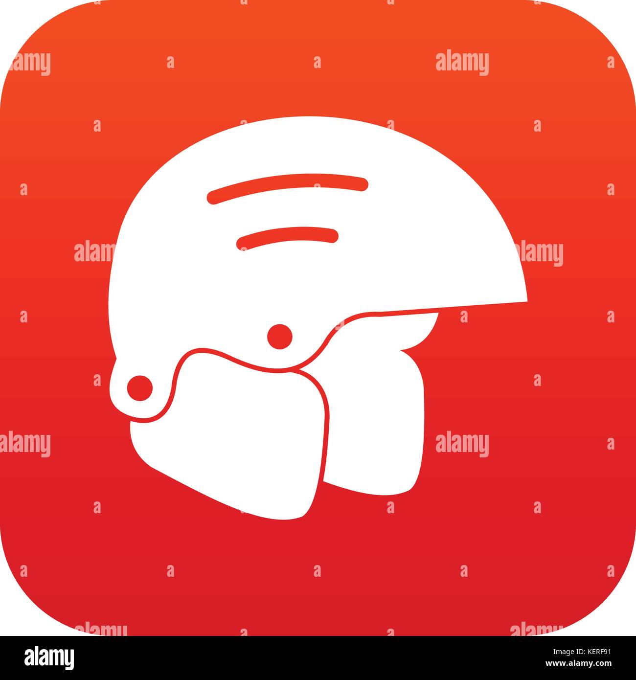 Snowboard helmets icon digital red Stock Vector Image & Art - Alamy